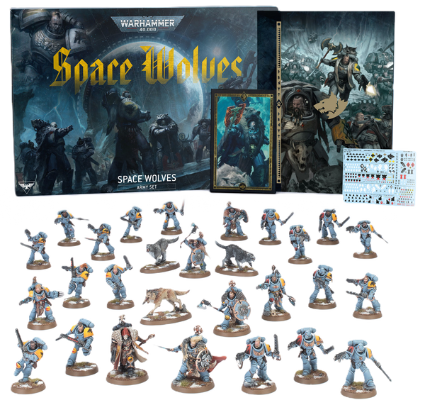 Warhammer 40K: Space Wolves Army Set - Level Up Store