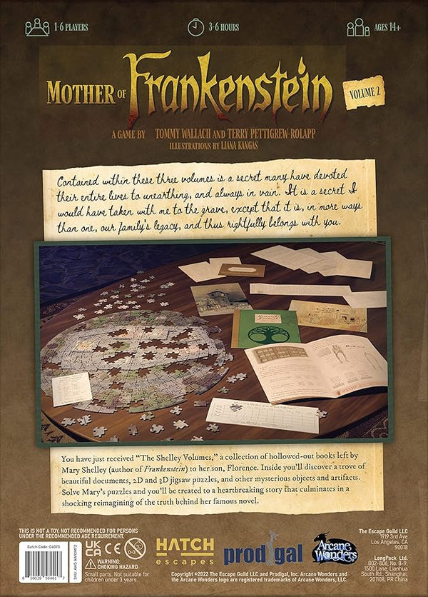 mother of frankenstein: volume 2 - Level Up Store