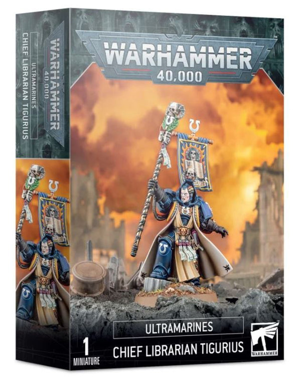 Warhammer 40K: ULTRAMARINES CHIEF LIBRARIAN TIGURIUS - Level Up Store