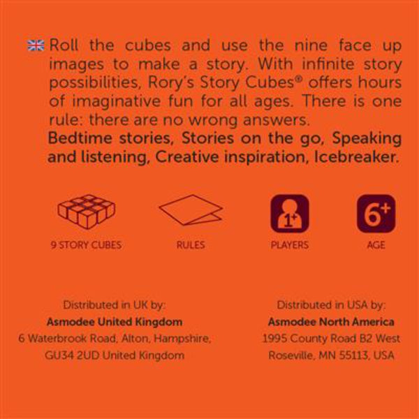 Rory's Story Cubes : Original (EN/AF) - Level Up Store