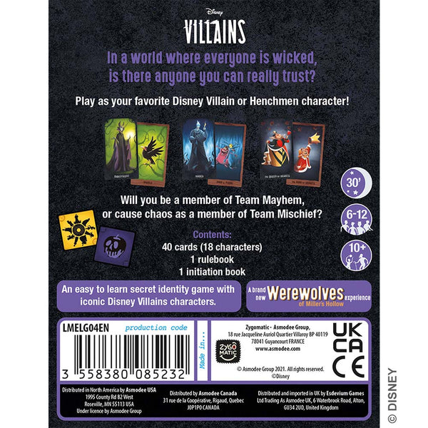 Disney Villains: Gathering of the Wicked - Level Up Store