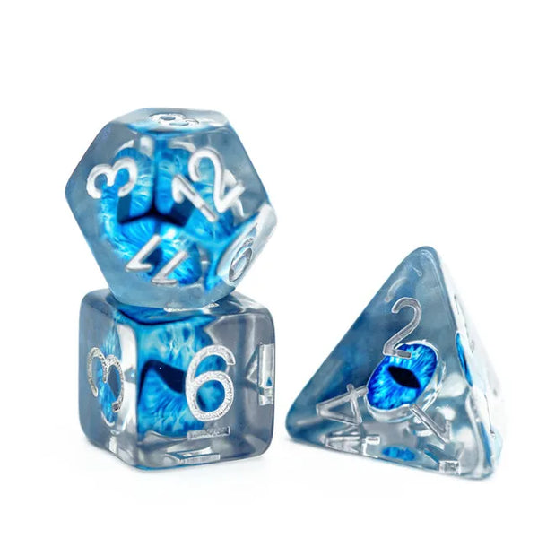 Level Up Dice | Dragon Eye | Blue - Level Up Store