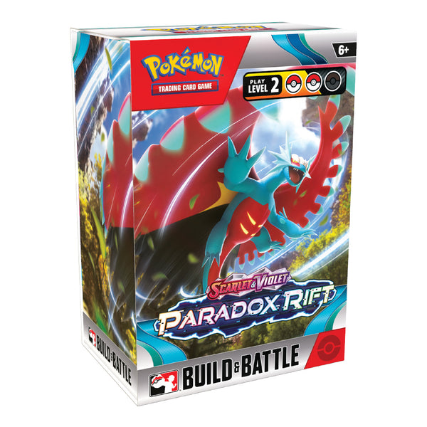Pokémon TCG Scarlet Violet - Paradox Rift - Build & Battle Box - Level ...