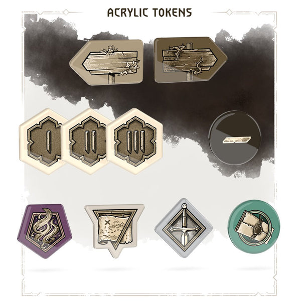 The Witcher: Path of Destiny - Acrylic Tokens - Level Up Store