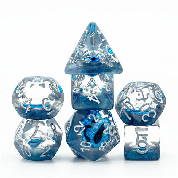 Level Up Dice | Dragon Eye | Blue - Level Up Store