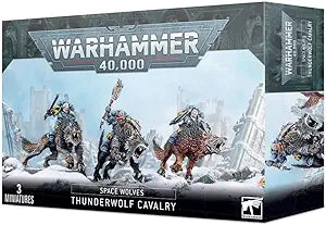 Warhammer 40K: SPACE WOLVES THUNDERWOLF CAVALRY - Level Up Store