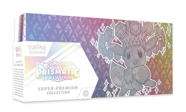 Pokemon: Scarlet & Violet Prismatic Evolutions: Super Premium Collecti ...
