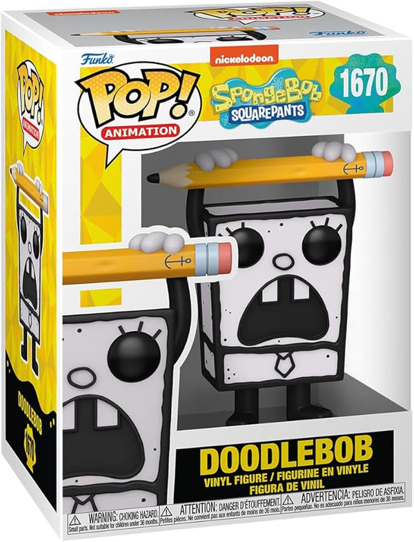 FUNKO POP!: Spongebob Squarepants - 25th Anniversary -Doodlebob - Level ...