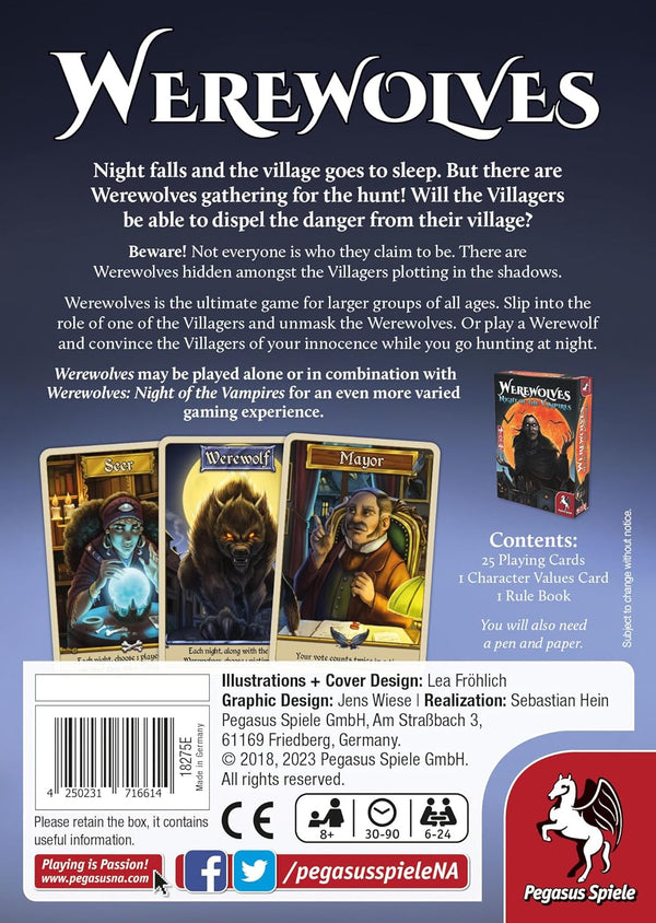 Werewolves Card Game - Level Up Store