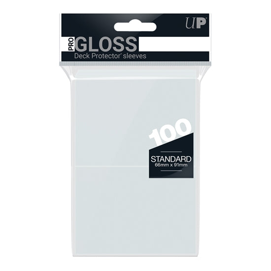Ultra-Pro Standard Clear Sleeves - 66mm x 91mm (100) - Level Up Store