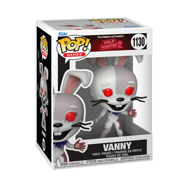 FUNKO POP!: Five Nights at Freddy's - Vanny (Help Wanted 2) - Level Up ...