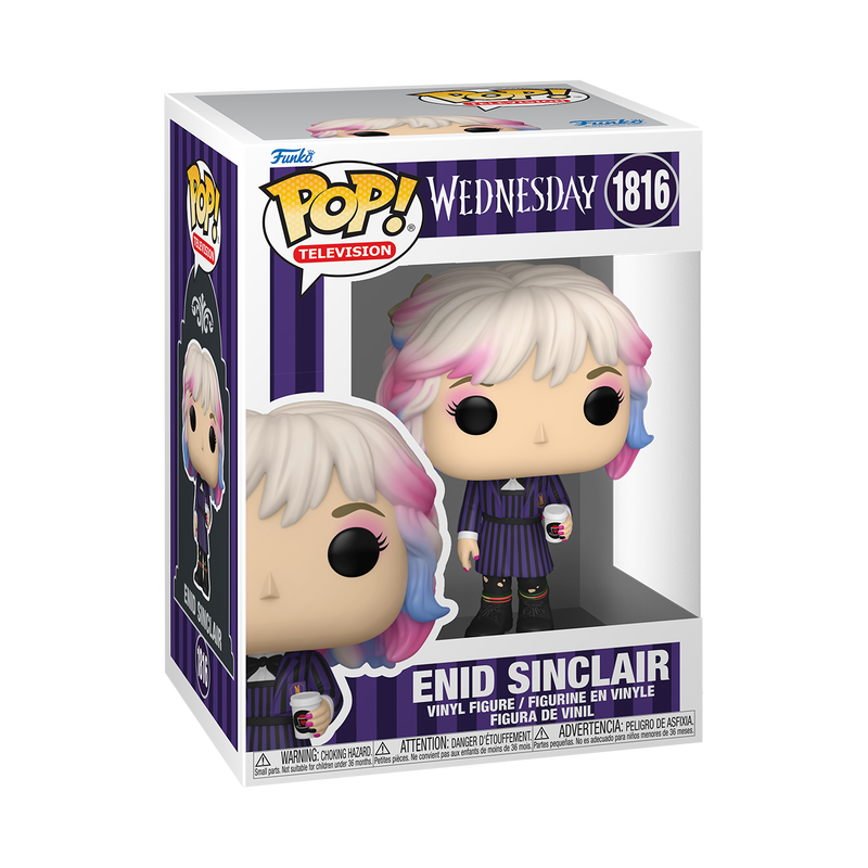 FUNKO POP!: Wednesday - Enid Sinclair with Coffee - Level Up Store