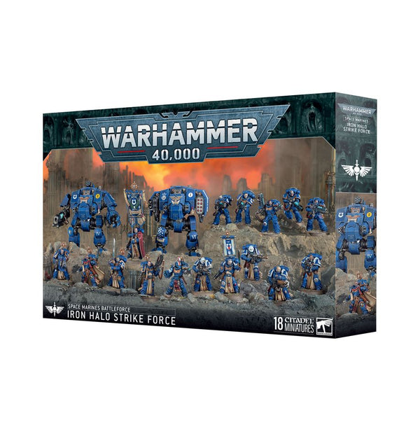 Warhammer 40K: Space Marines Battleforce - Iron Halo Strike Force ...