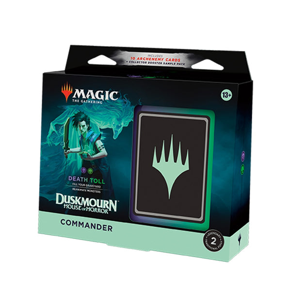 MTG Duskmourn Commander Deck | Death Toll - Level Up Store