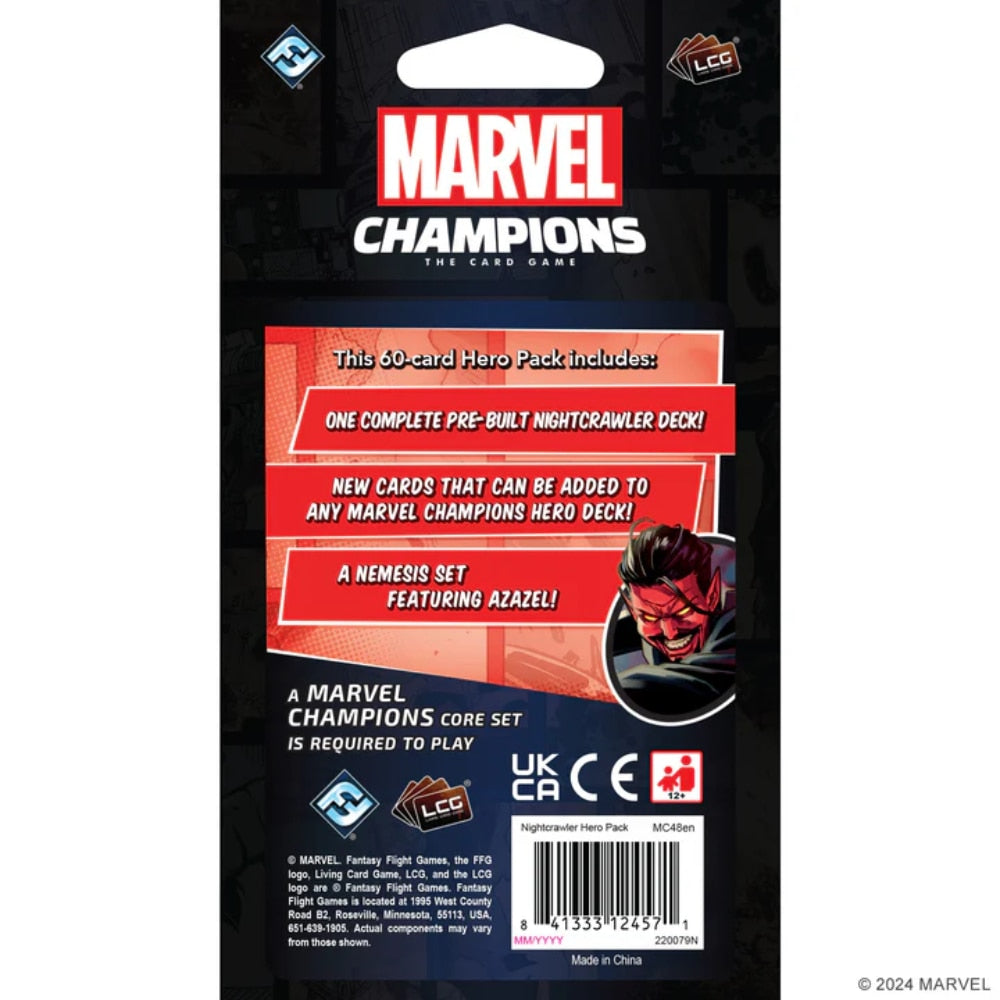 Marvel Champions LCG - Nightcrawler Hero Pack - Level Up Store