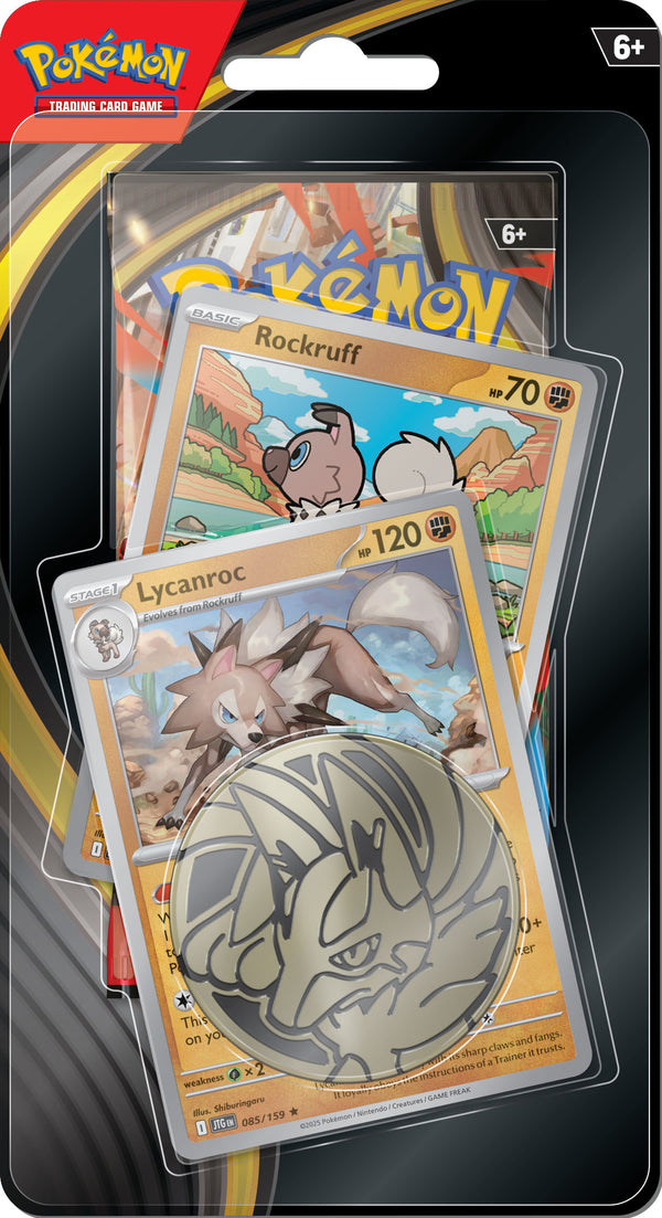 Pokemon TCG: Mega Evolution Blister - Lycanroc - Level Up Store