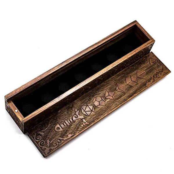 Small Rectangle Wooden Box | Black Walnut - Level Up Store