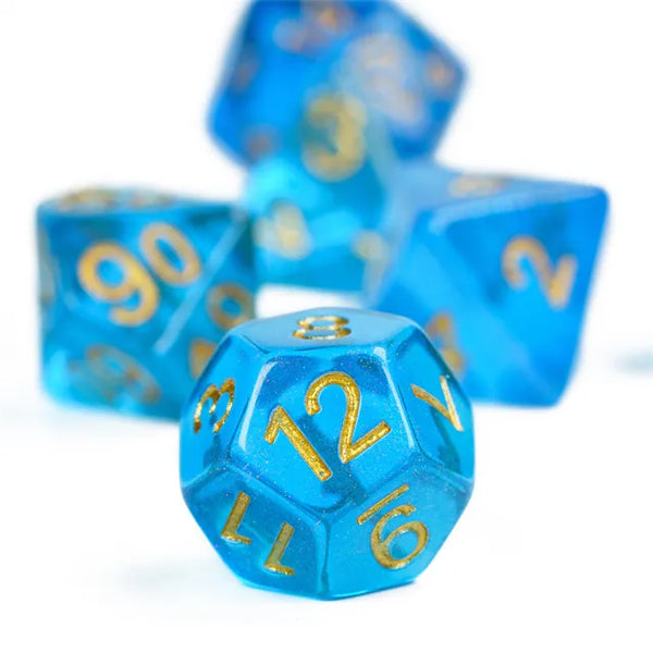 Level Up Dice | Aurora | Blue - Level Up Store