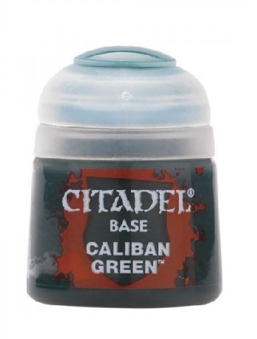 Citadel Paint: BASE: CALIBAN GREEN 12ML - Level Up Store