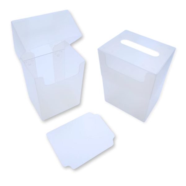 Level Up Deck Box | 80+ | Clear - Level Up Store
