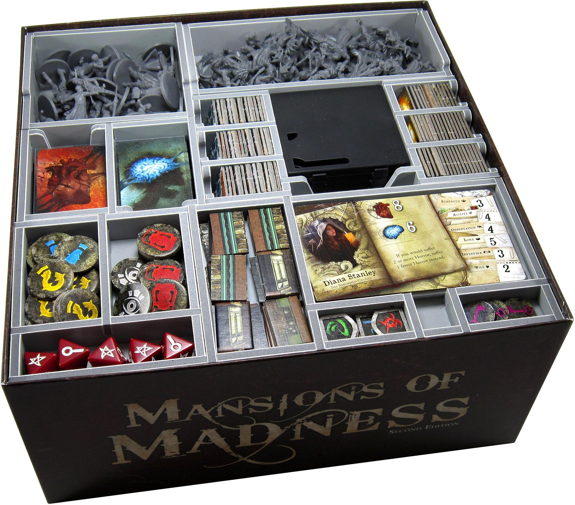 Folded Space | Mansions of Madness (2nd Edition) Insert - Level Up Store