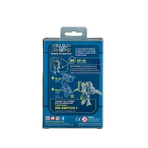 Snap Ships: BP-48 Biped Mech - Level Up Store