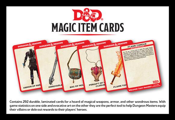 D&D: Spellbook Cards: Magic Item Deck (294 Cards) - Level Up Store